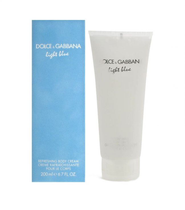 DOLCE & GABBANA LIGHT BLUE Body Cream lozione corpo 200ml - Profumeria ...