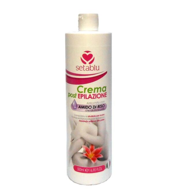 SETABLU Crema Post Epilazione con amido di riso 500ml - Profumeria Online