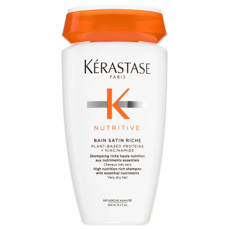 KÉRASTASE NUTRITIVE Bain Satin Riche shampoo capelli molto secchi 250ml ...